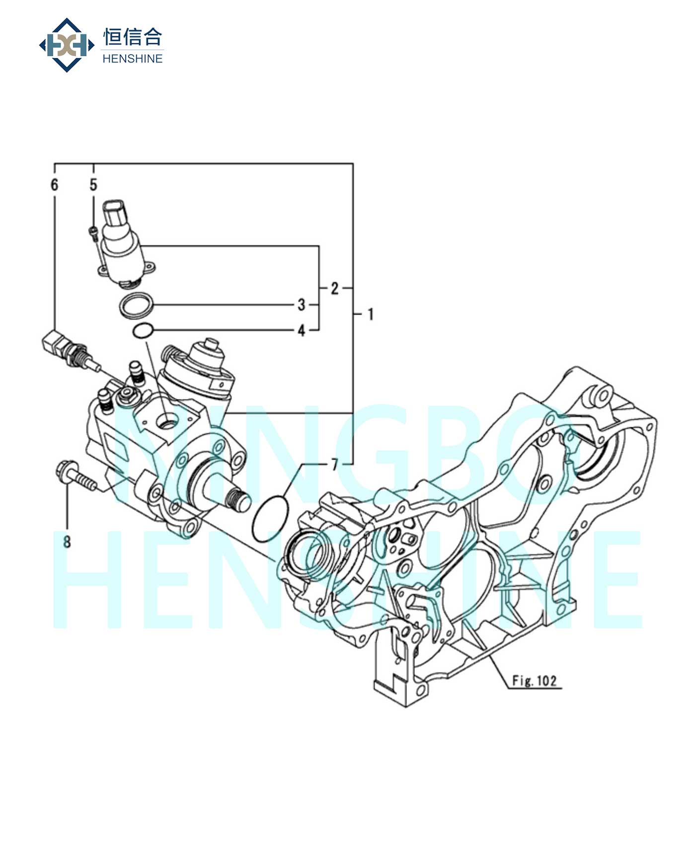 0928400800 Metering Valve HYUNDAI I30 Coupe 1.6 T-GDI D4HB/D4HA 2.2/2.0 ...