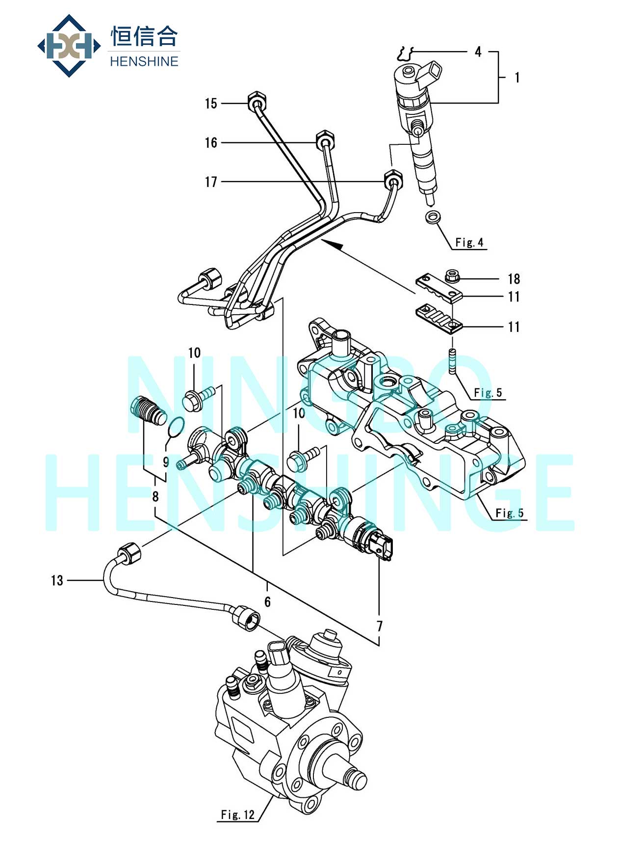 1462C00983 Metering Unit KIA CARNIVAL/GRAND CARNIVAL III (VQ) 33100 ...